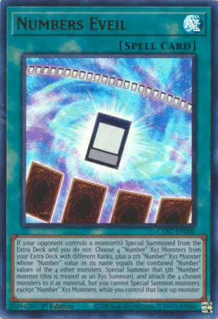 Numbers Eveil CYAC-EN000 – TCG Kings